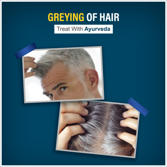Greying of Hair Palitya An ayurvedic perspective | Heal and Care Ayurveda